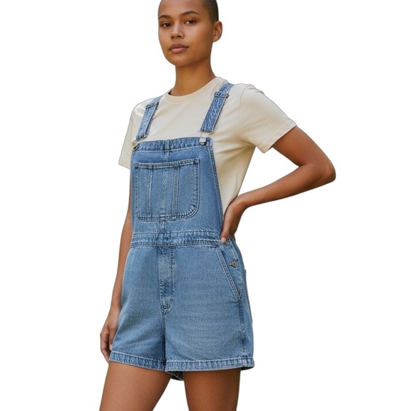 a.n.a | Jeans | Ana Light Blue Denim Womens Overalls | Poshmark
